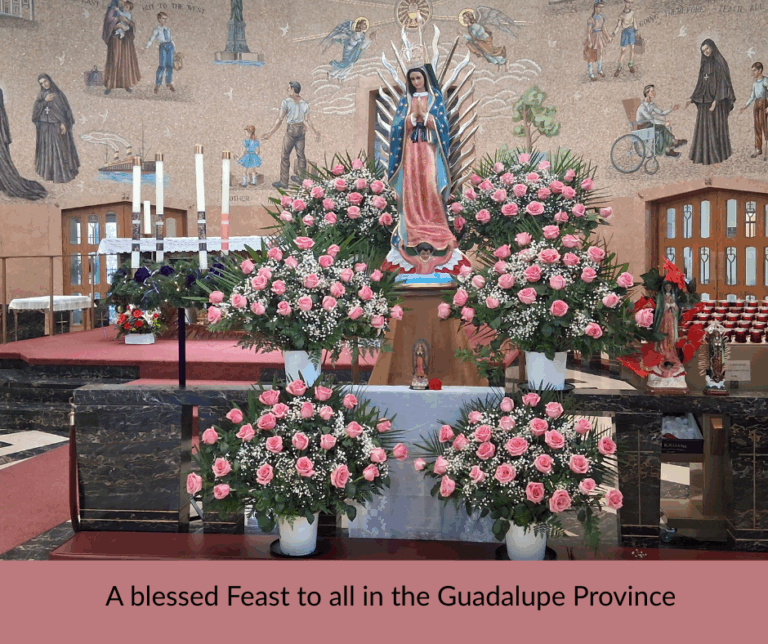 Our Lady of Guadalupe Feast Day Greeting from St. F.X. Cabrini Shrine ...